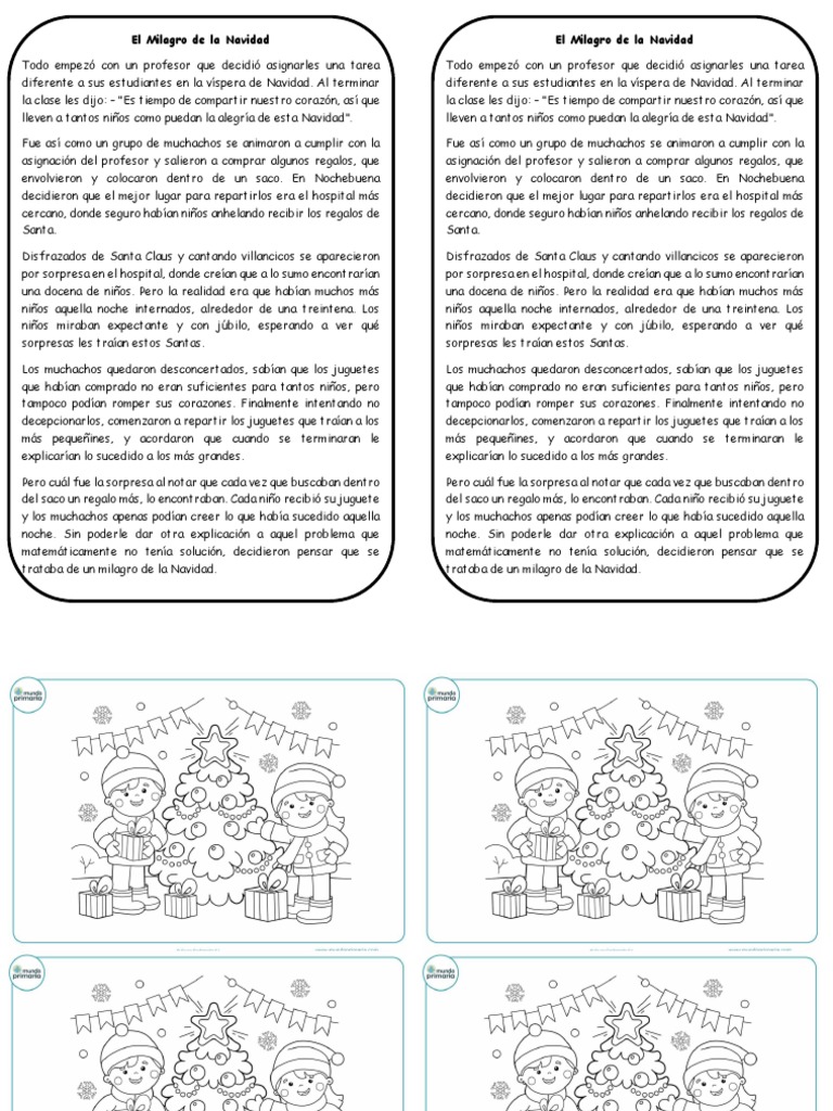 FICHA | PDF | Nochebuena | Navidad
