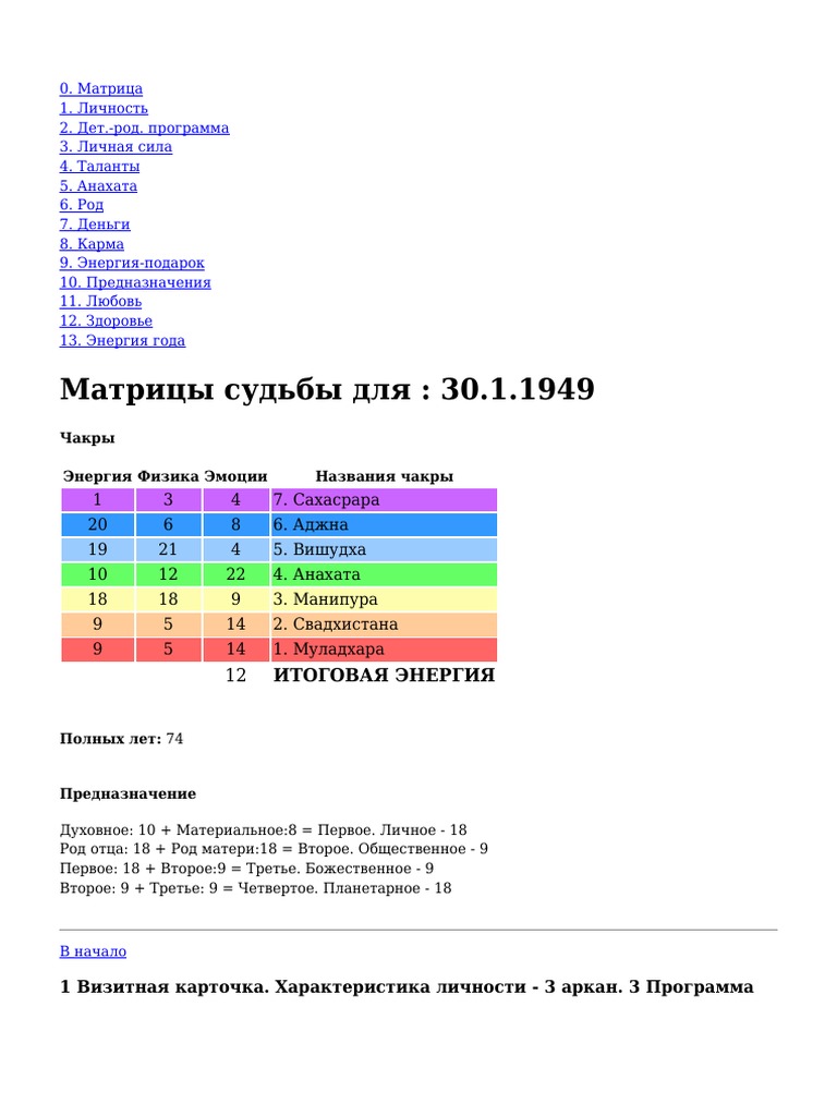 Matrix 30-1-1949 13k3 | PDF