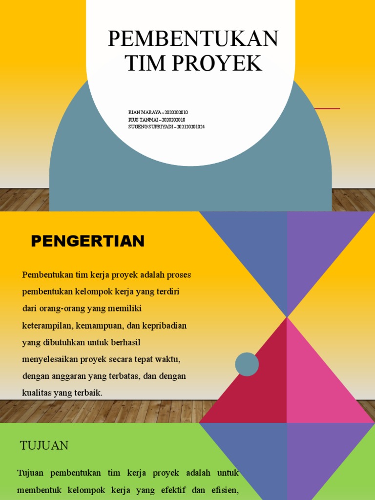Pembentukan Tim Proyek 1 | PDF