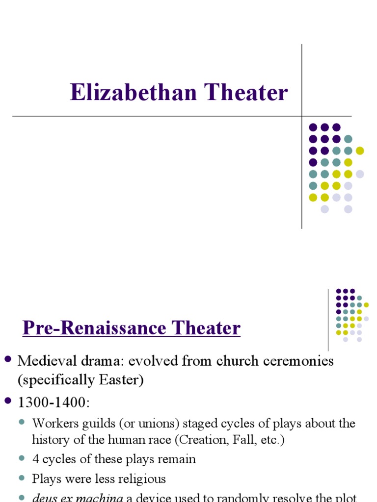 Elizabethan Theater and Shakespeare Introduction | PDF