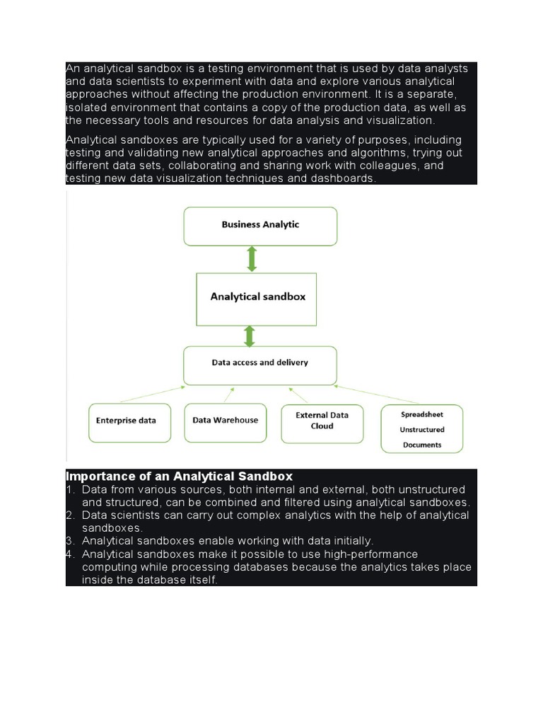 Analytical Sandbox | PDF