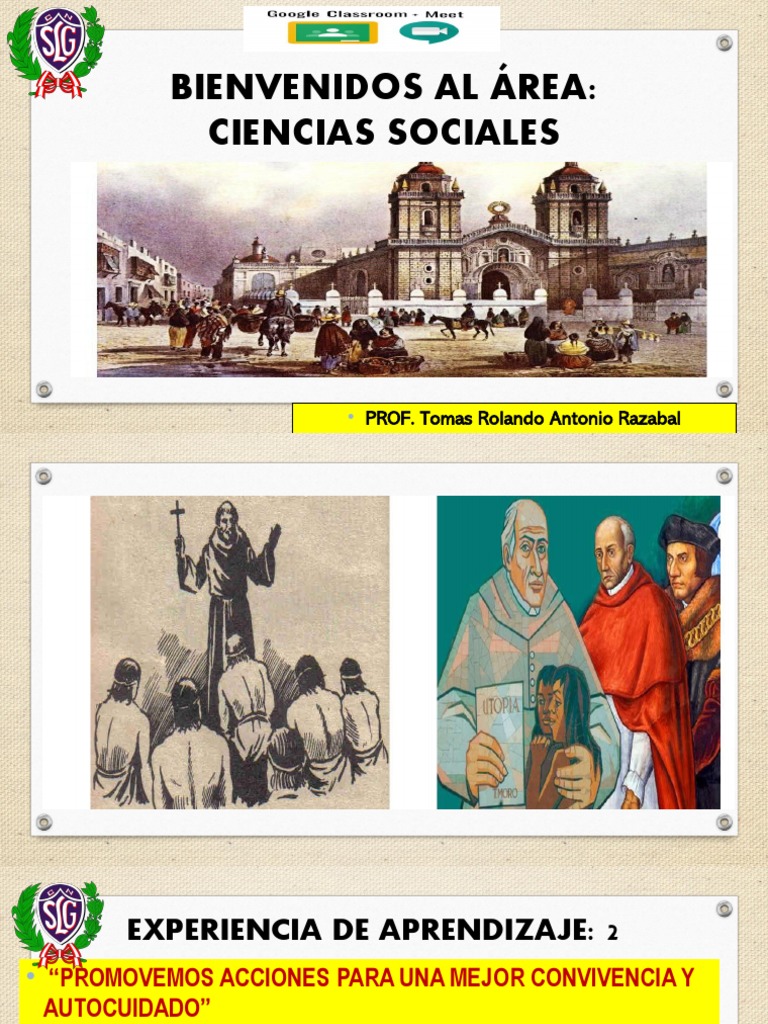 PPT SESION-N°6-CC.SS-4° | PDF | Aprendizaje | Perú