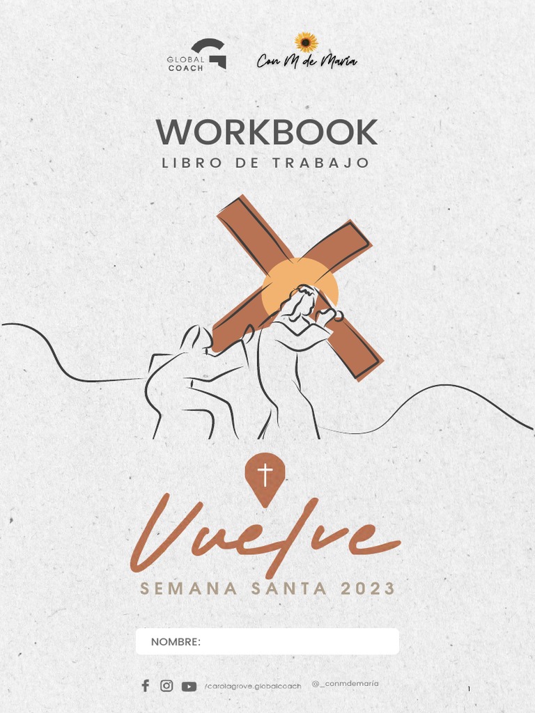 Workbook Semana Santa 2023 | PDF | Jesús | Pascua de Resurrección