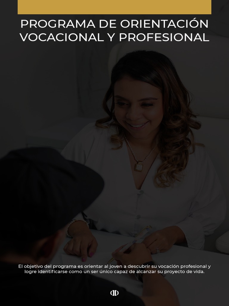 Programa de Orientación Vocacional y Profesional | PDF