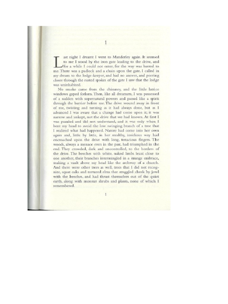 Rebecca - Daphne du Maurier | PDF