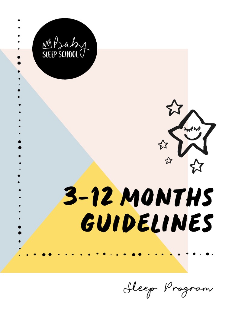 Sleep School - Sleep Training - 3-12 Momths | PDF