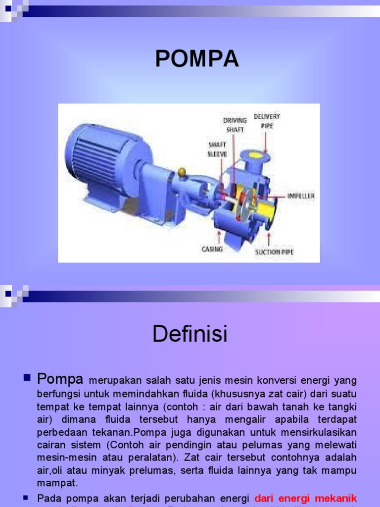 Pompa Dan Kompressor | PDF