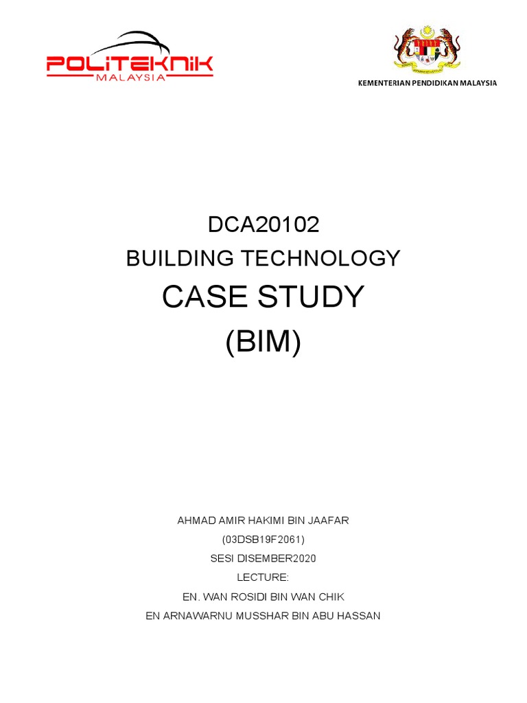 Bim Case Study | PDF | Autodesk Revit | Building Information Modeling