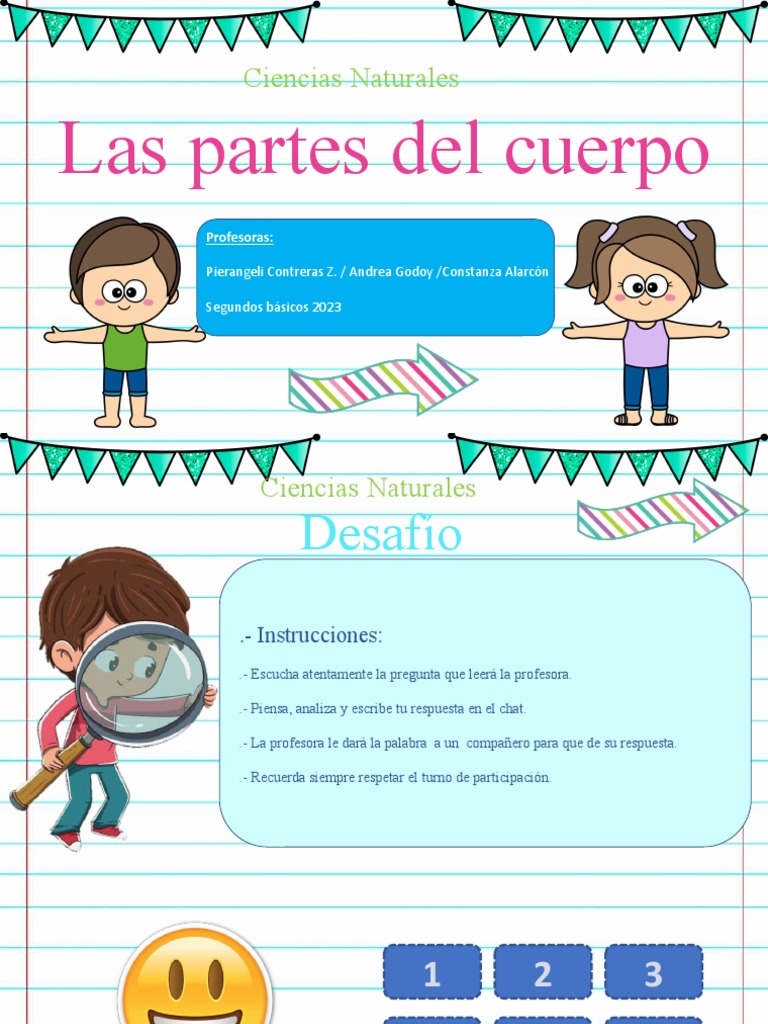 Partes del Cuerpo para Niños | PDF | Pierna humana | Clavo (anatomía)