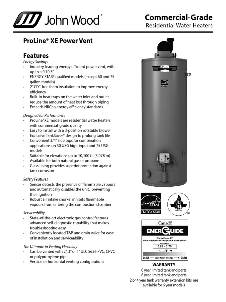 JW Proline Xe Power Vent English jwpv100 - 0217rev 2 - Compressed | Download Free PDF | Water ...