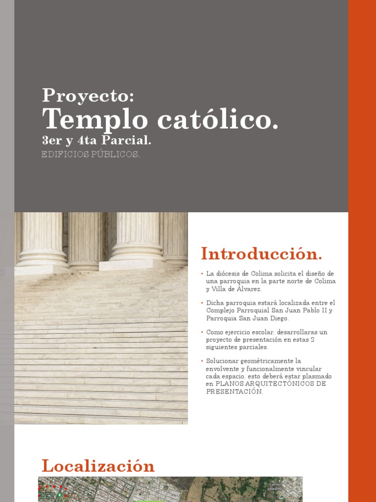 Diseño de Templo Católico en Colima | PDF