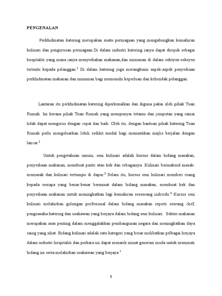 Salio Catering BY Epul | PDF