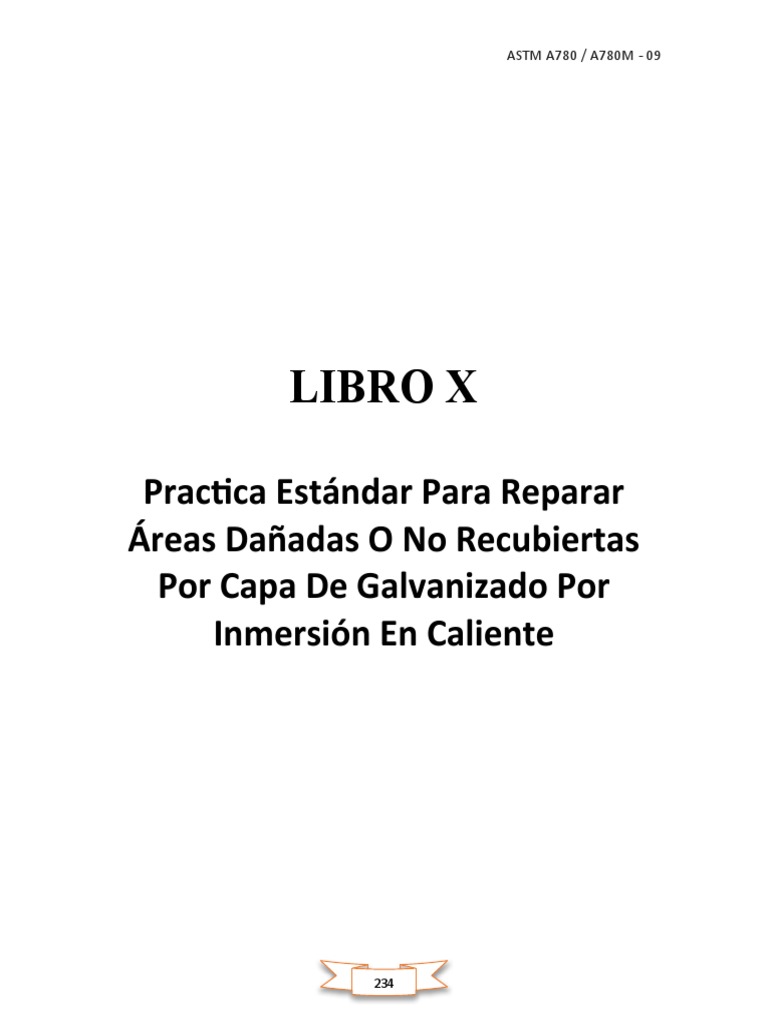 10 - Astm A780-09 | PDF