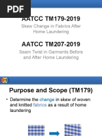 Aatcc 197-199 | PDF | Textiles | Knitting