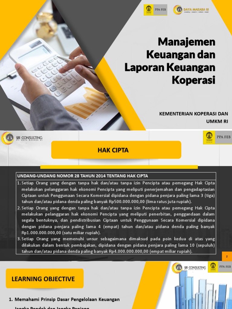 PPT Manajemen Keuangan Dan Laporan Keuangan Koperasi | PDF | Bisnis | Pengelolaan Keuangan & Uang
