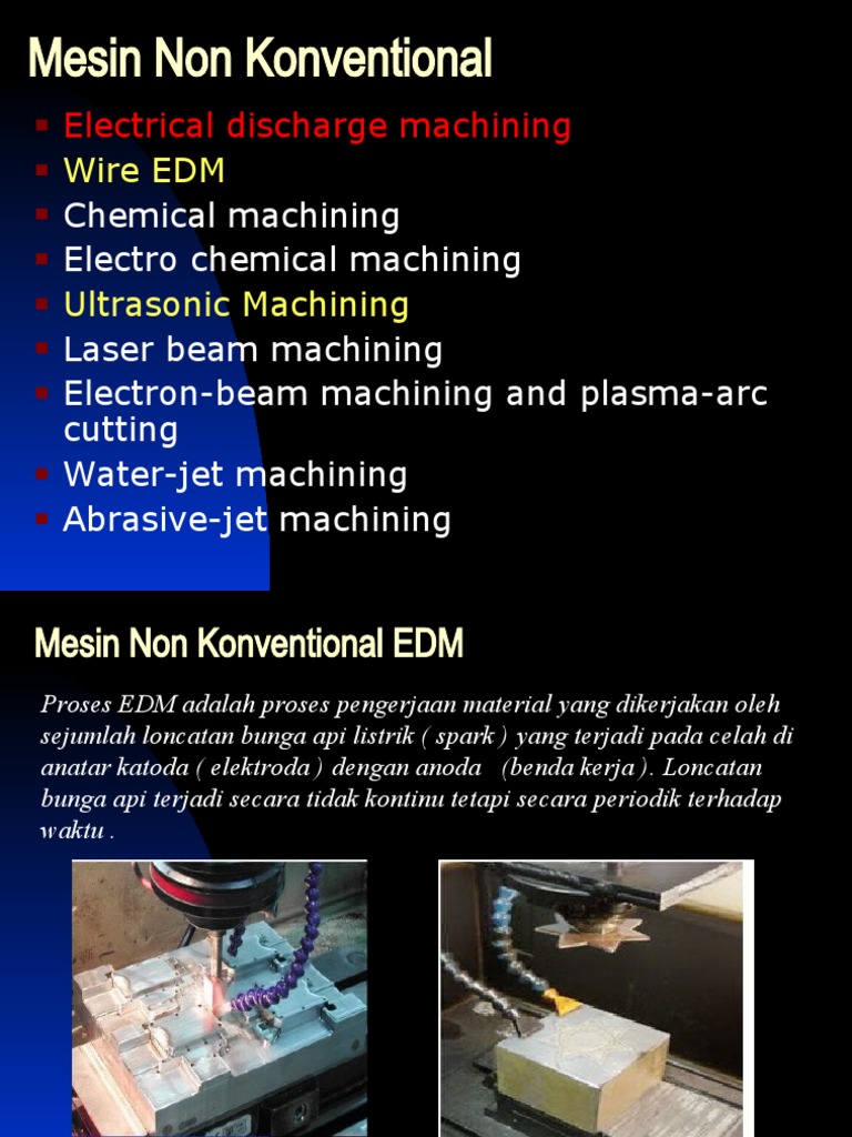 Slide EDMNew | PDF | Teknologi & Rekayasa