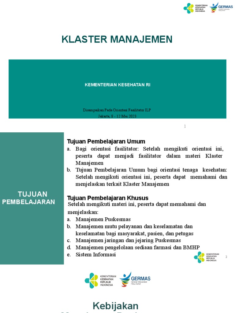 V5 KOMPILASI Klaster 1 Manajemen | PDF