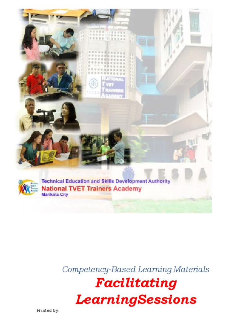 Facilitate Learning Sessions 1 | PDF | Learning | Educational Assessment