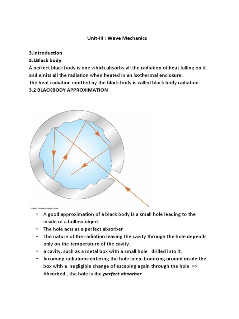Unit 3 Wave Mechanics Notes | PDF