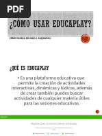 Tutorial Educaplay | PDF | Ventana (informática) | Educación de la primera infancia