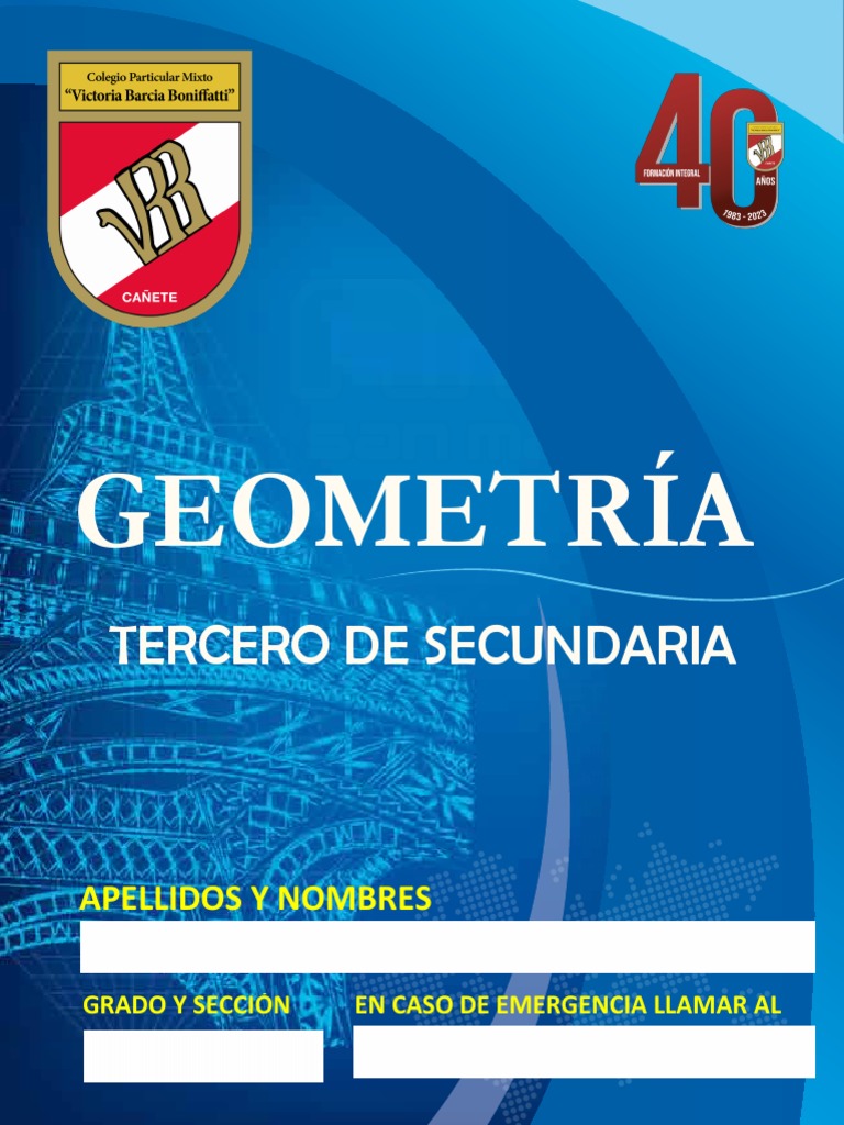 3°sec Geom 2023 | PDF | Pitágoras | Matemáticas