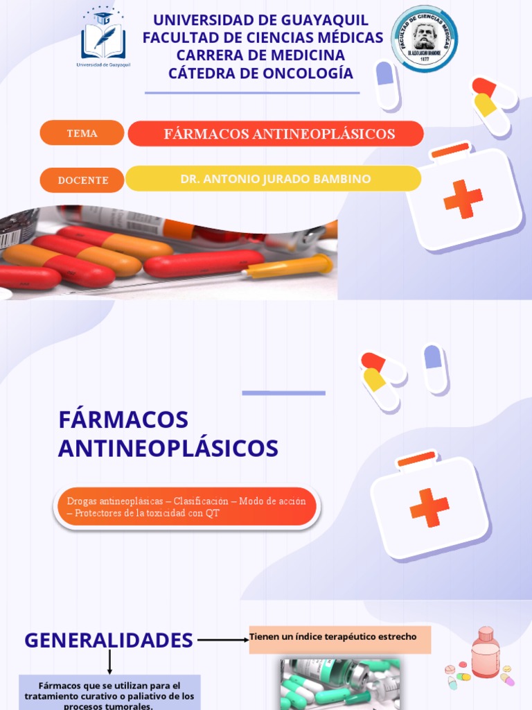 Tema 1. Oncologia. Farmacos Antineoplasicos | PDF | Inmunoterapia | Cáncer