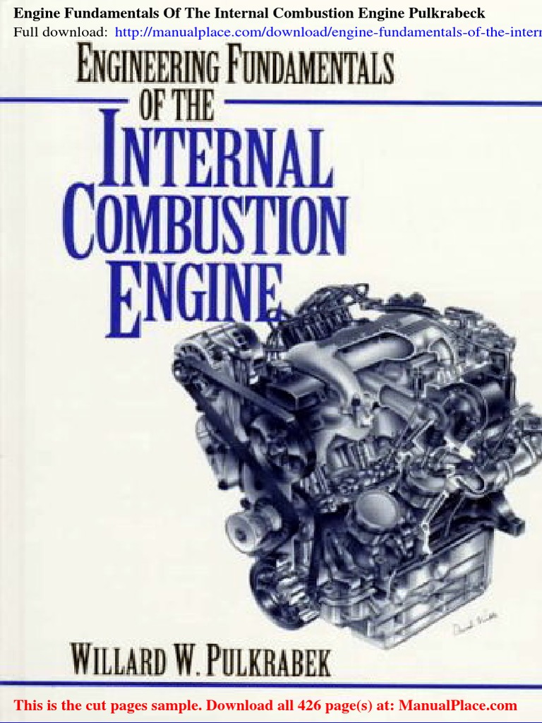 Engine Fundamentals of The Internal Combustion Engine Pulkrabeck | PDF