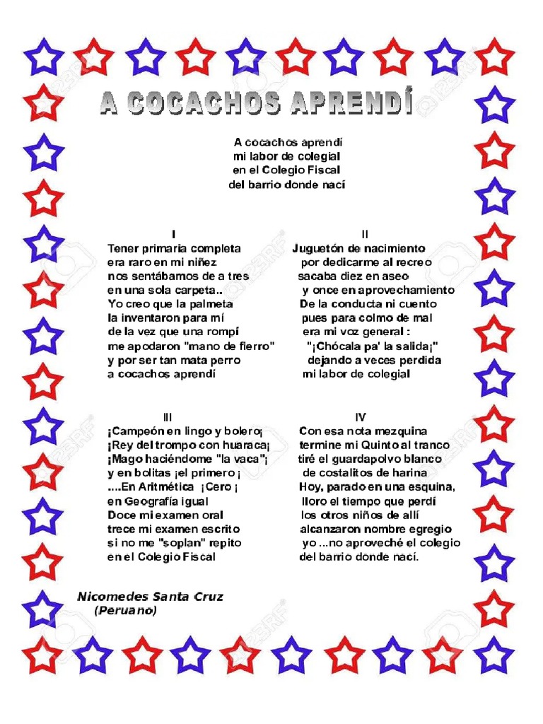 A Cocachos Aprendí | PDF