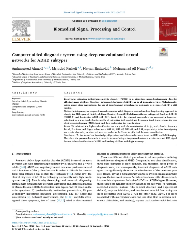 1746 8094 Published By Elsevier Ltd Computer Aided Diagnosis System Using Deep Convolutional