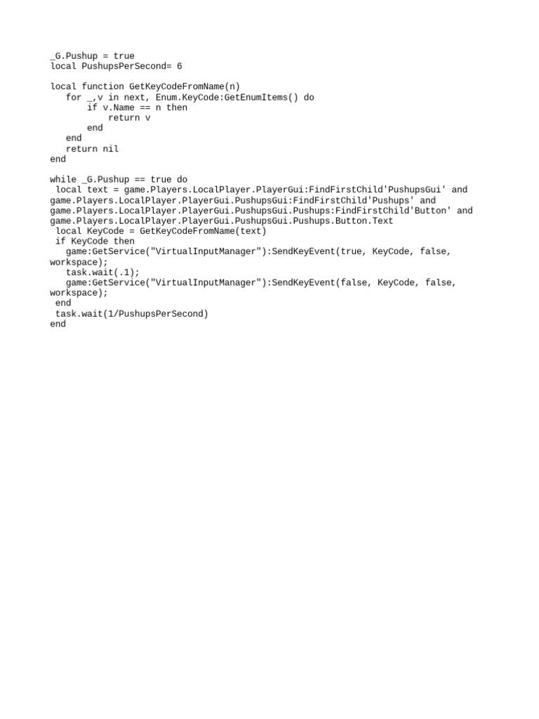 Hunter X Unleashed Auto Grind Pushups | PDF