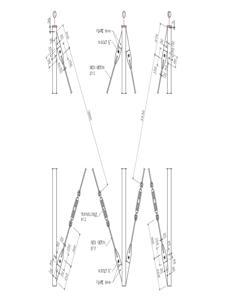 Detail Ikatan Angin | PDF