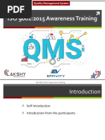 ISO 9001 - 2015 API Q1 Audit Checklist Template | PDF | Quality ...