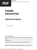 Takeuchi Tb228 235 250 Operators Manual | PDF