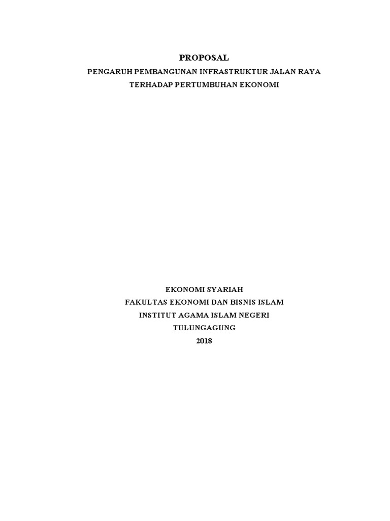 Proposal Sempro Docx | PDF