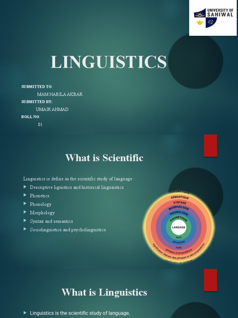 Scientific Linguistics Overview | PDF | Language Arts & Discipline | Foreign Language Studies