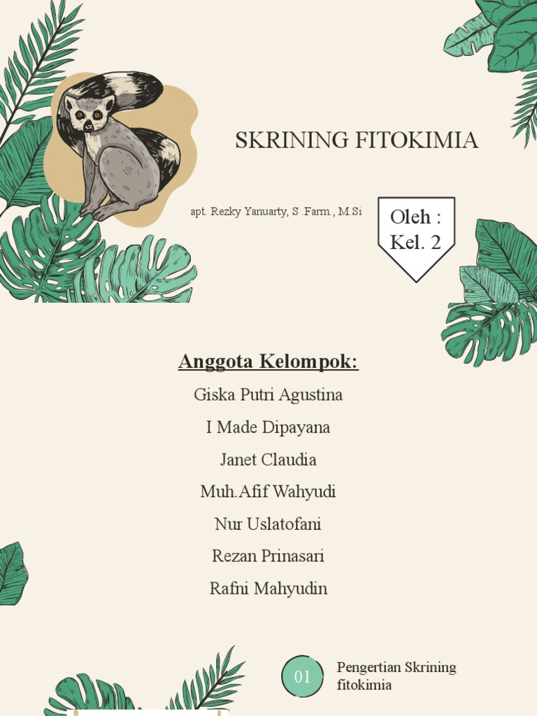 Skrining Fitokimia dan Metode KLT | PDF | Sains & Matematika