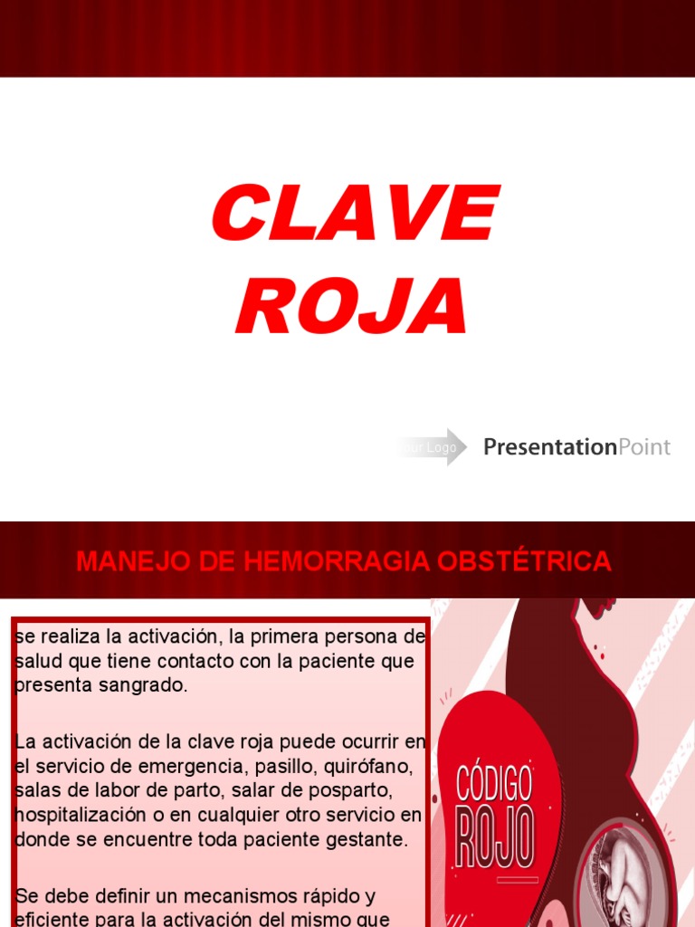 Clave Roja | PDF | Parto | Sangre