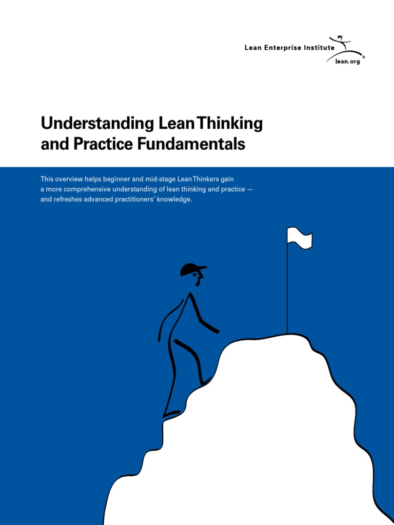 Ebook Understanding Lean Thinking Final | PDF