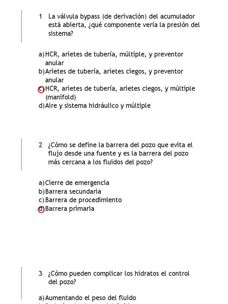 Test Workover 2022 | PDF | Presión | Bomba