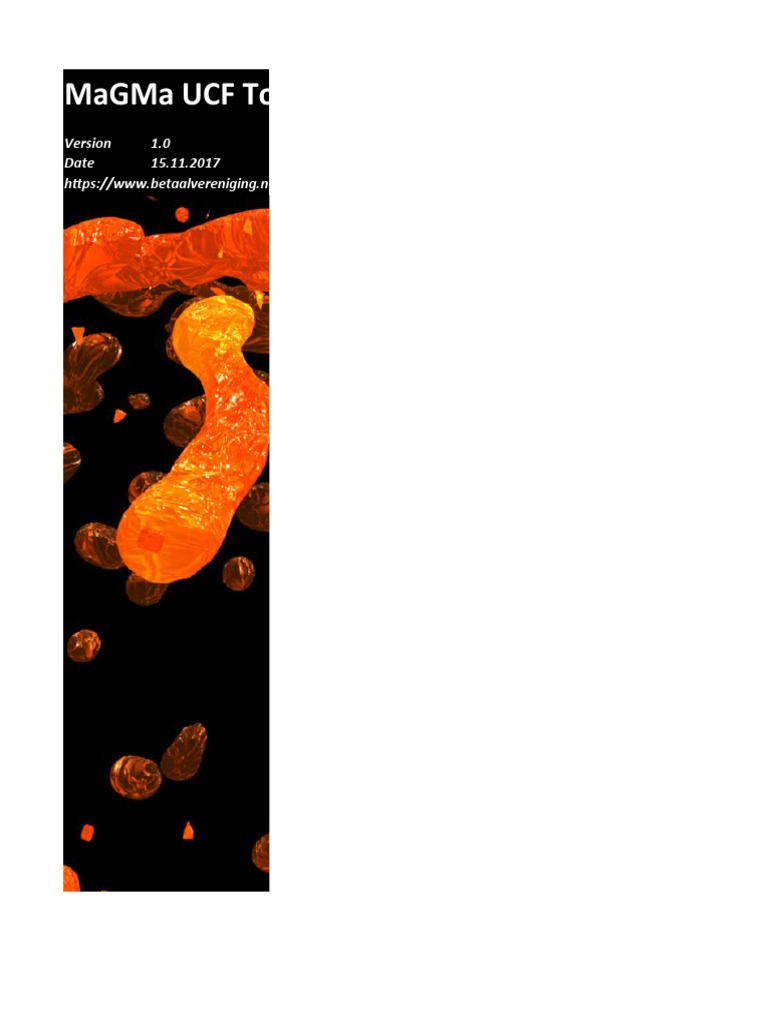 Magma UCF Tool | PDF