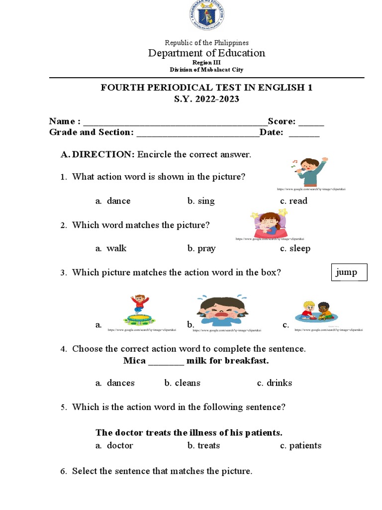 PT English q4 | PDF