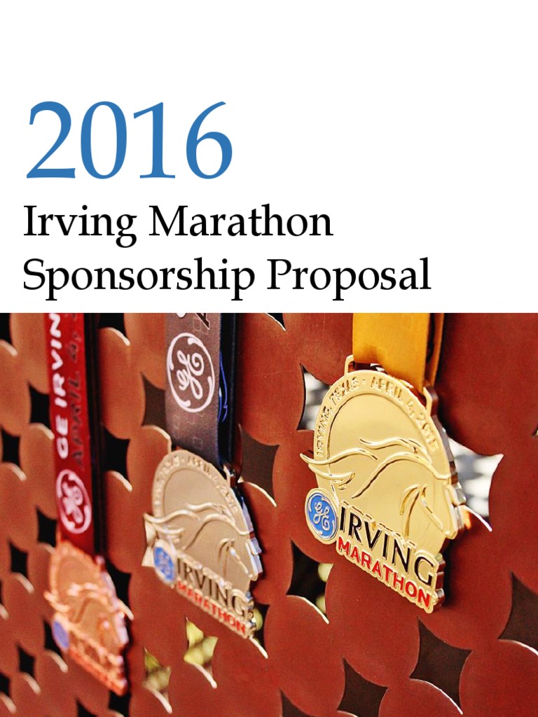 Irving+Marathon+Sponsorship+Proposal | PDF