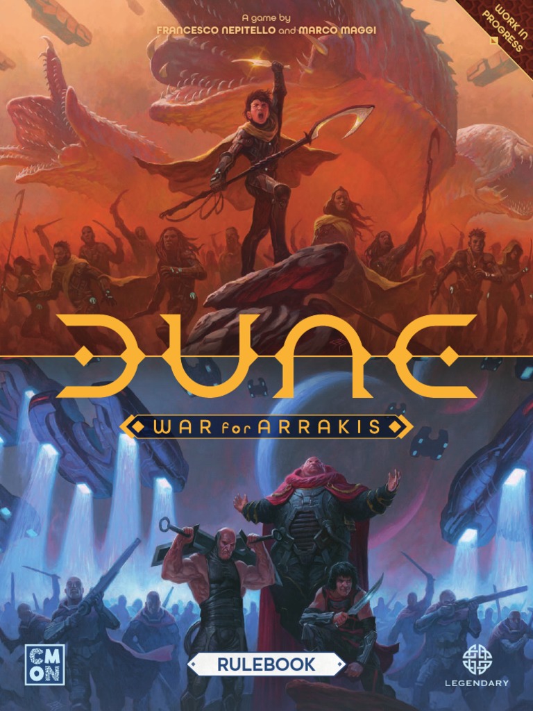 Dune War For Arrakis Rules Web v3 | PDF | Dune (Franchise) | Space Opera