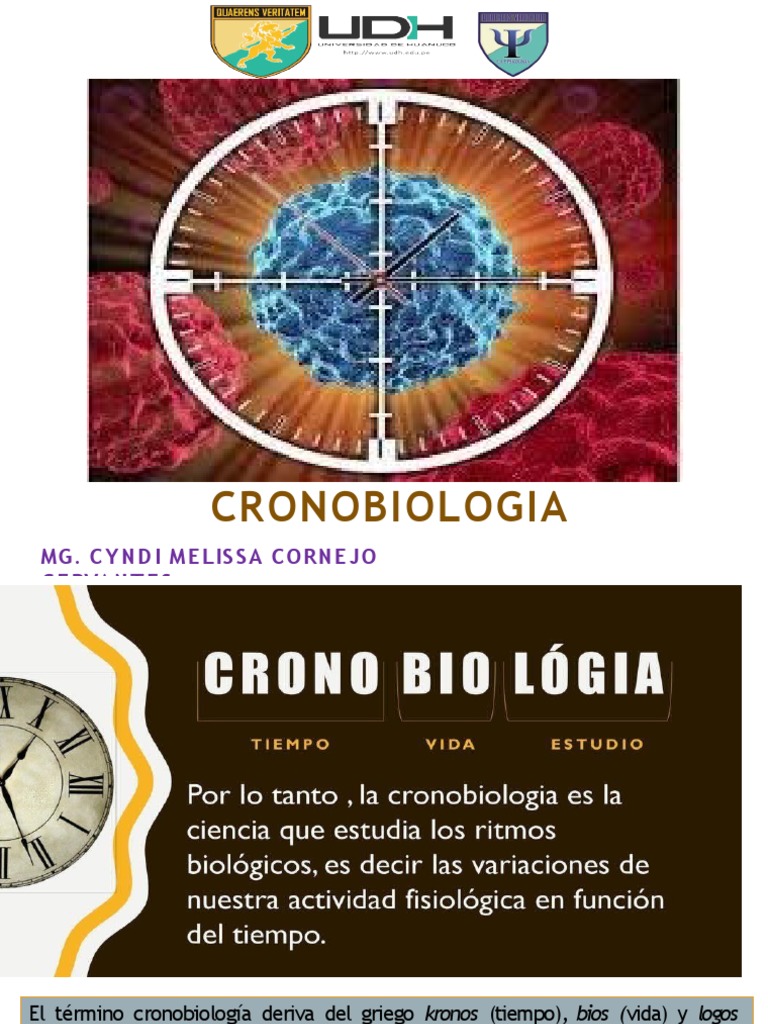 La Cronobiología | PDF | Ritmo circadiano | Dormir