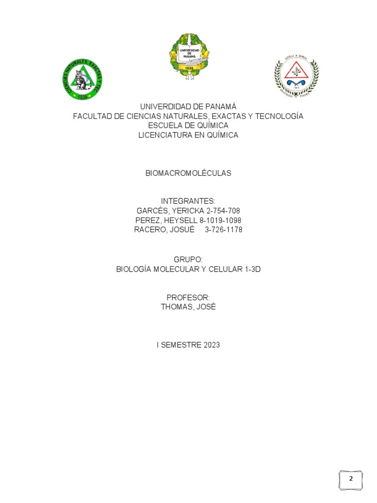 Laboratorio 3 - Grupo 1-3D - BIO 112 - 2023 | PDF