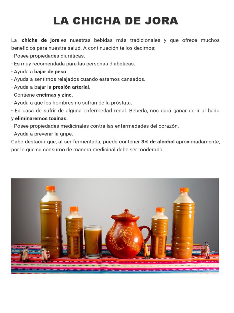 La Chicha de Jora | PDF