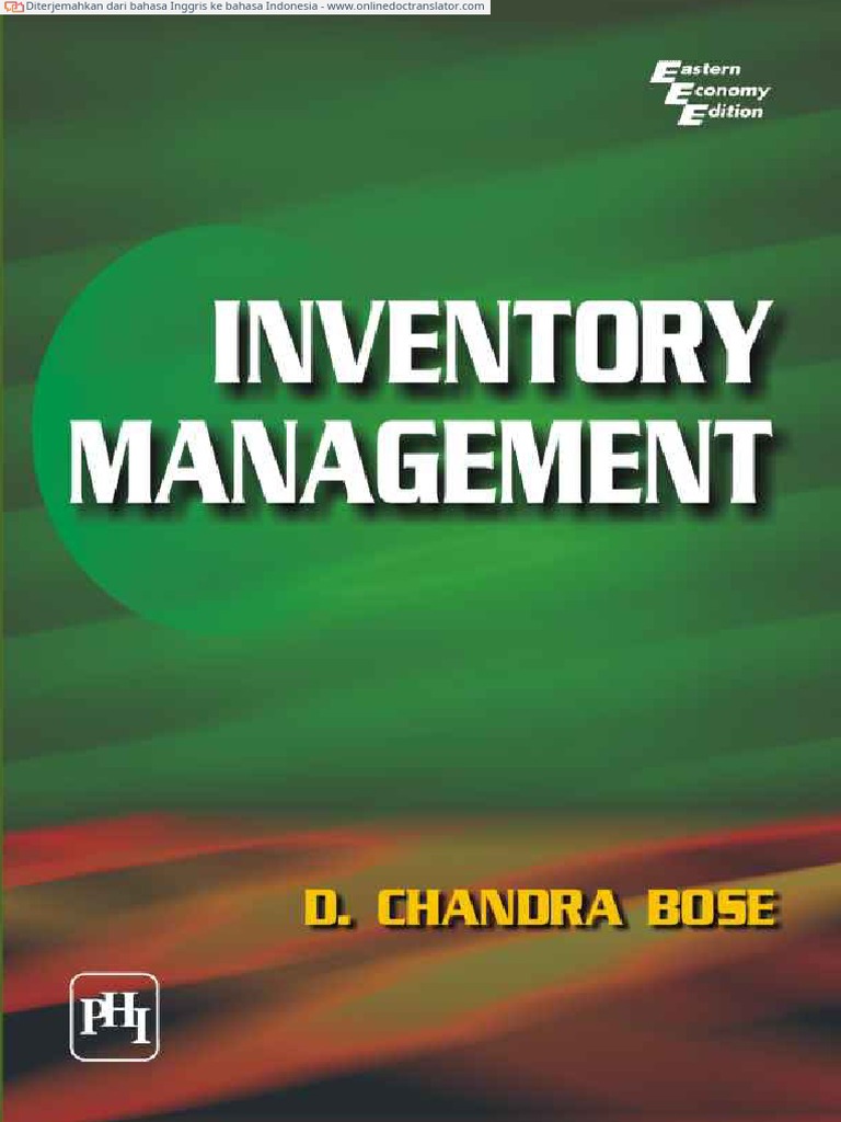 Buku Inventory Management - En.id | PDF