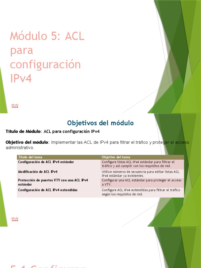 Presentación Capitulo 5 | PDF | Dirección IP | Protocolo de Control de Transmisión