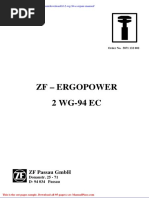 ZF Service Error Code List | PDF