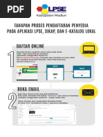 User Guide Pendaftaran Pada LPSE Kemenhub | PDF | Karier & Perkembangan